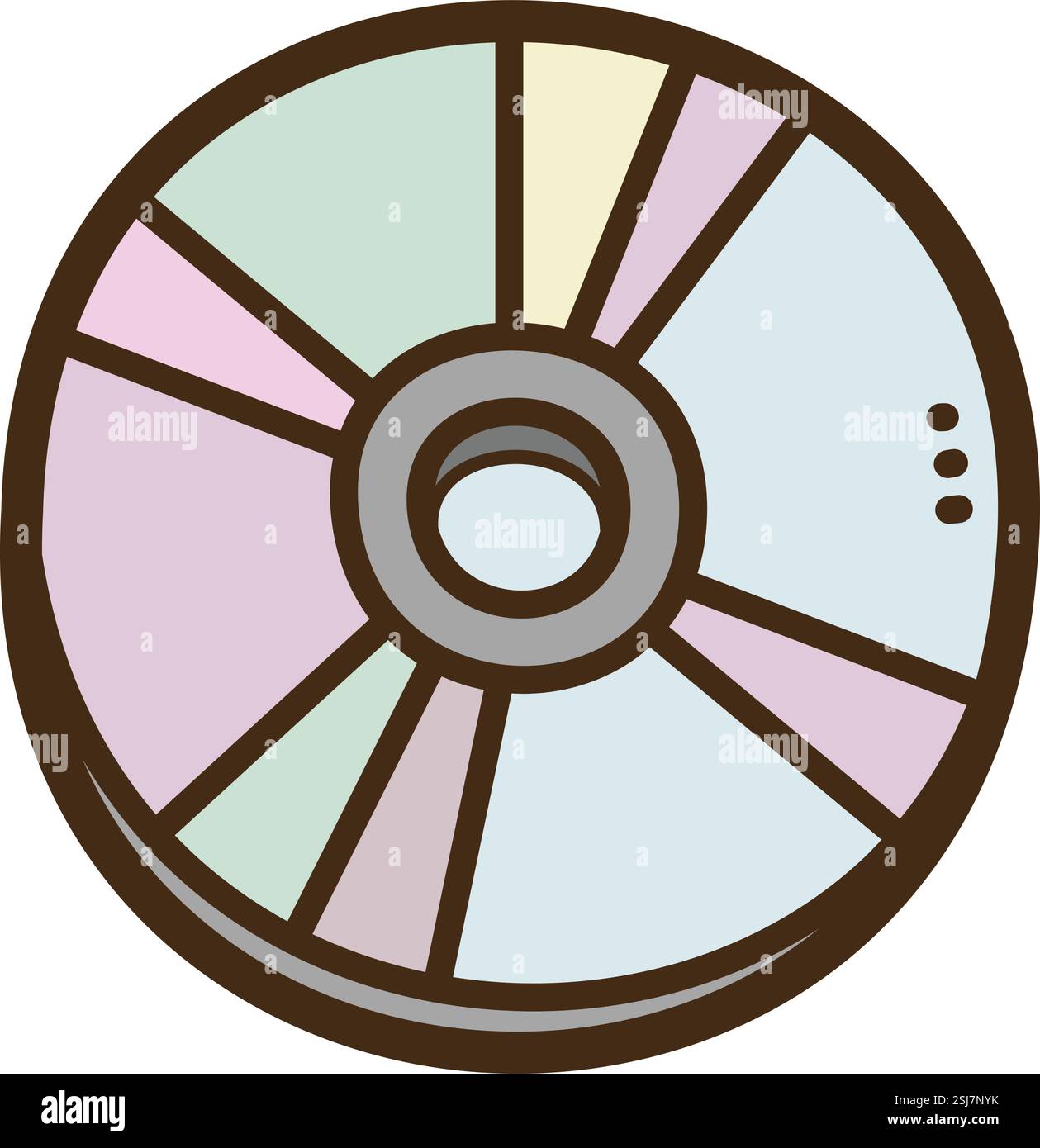 Compact storage device Stock Vector Images - Alamy