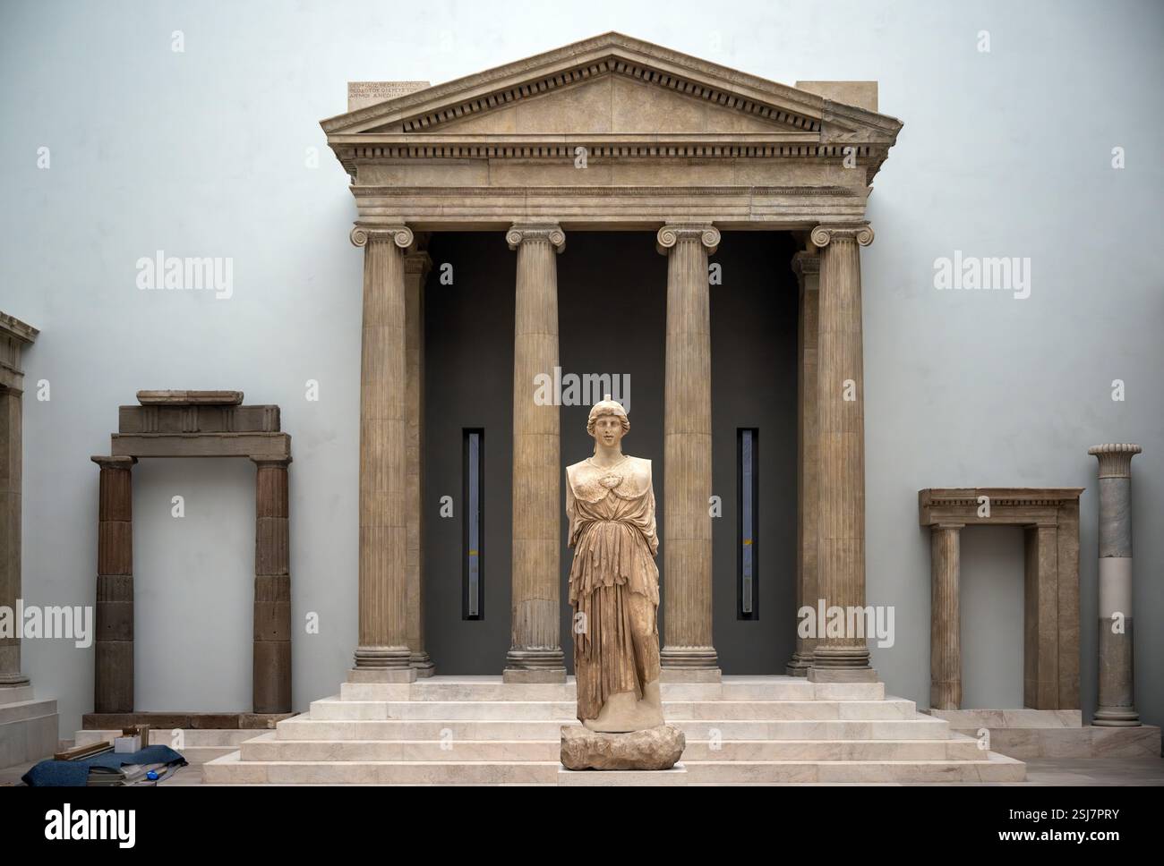 Berlin, Germany. 11th Feb, 2025. The figure of the goddess Athena ...