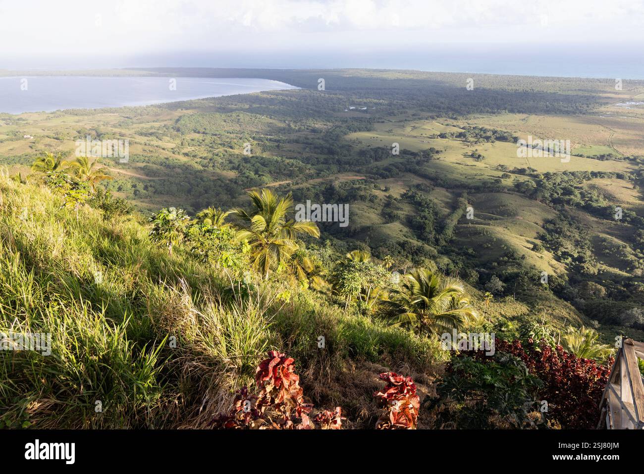 The summit of Montaña Redonda for panoramic views of the countryside ...