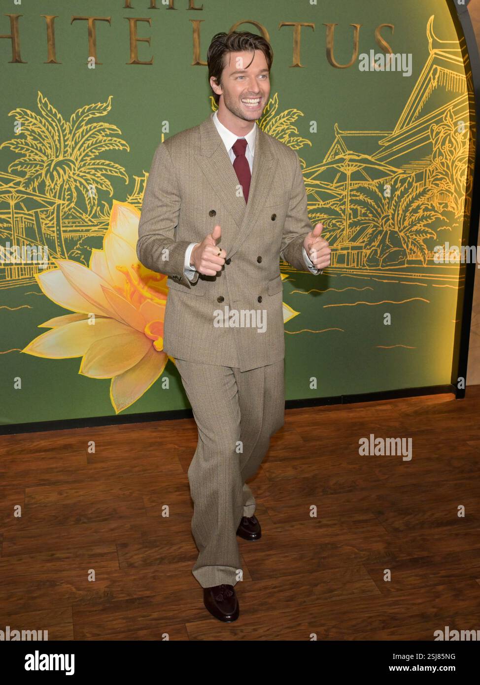 Hollywood, California, USA. 10th Feb, 2025. Patrick Schwarzenegger ...