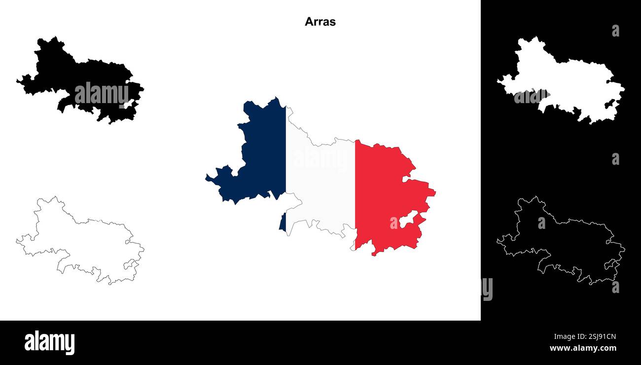 Arras eps map hi-res stock photography and images - Alamy