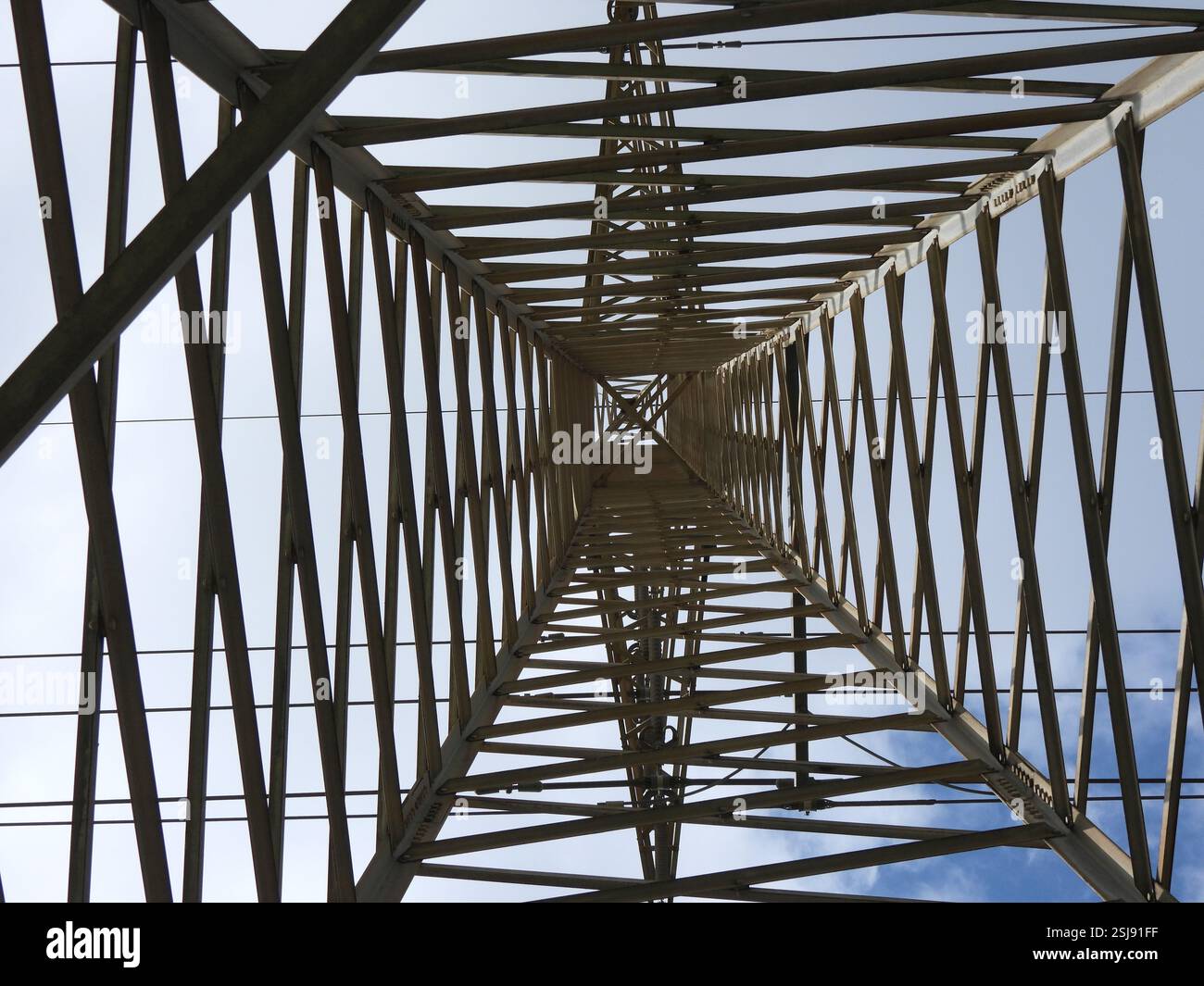 High voltage pylon seen hi-res stock photography and images - Alamy