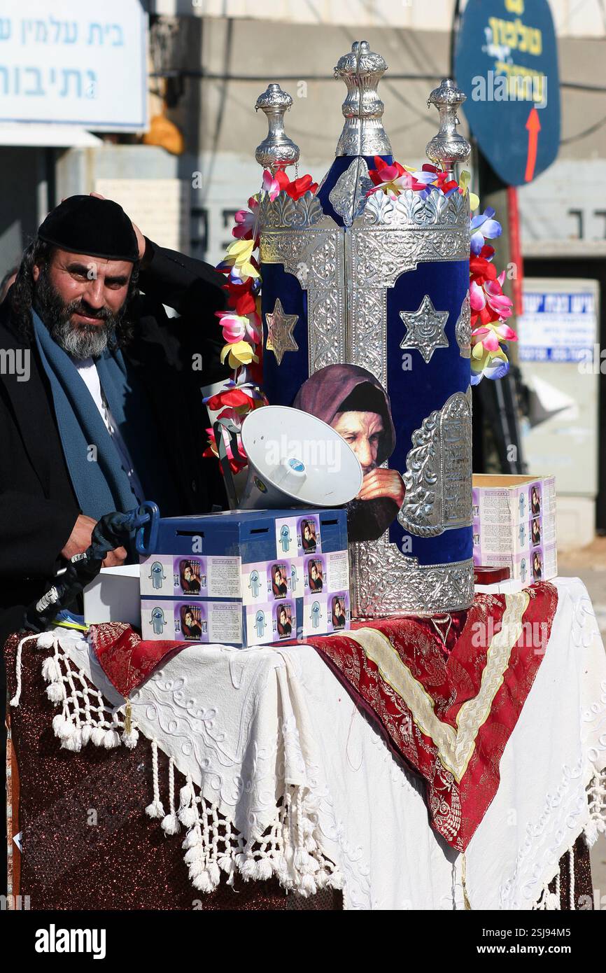 Jewish believers gathering at the Baba Sali Festival that is held in ...