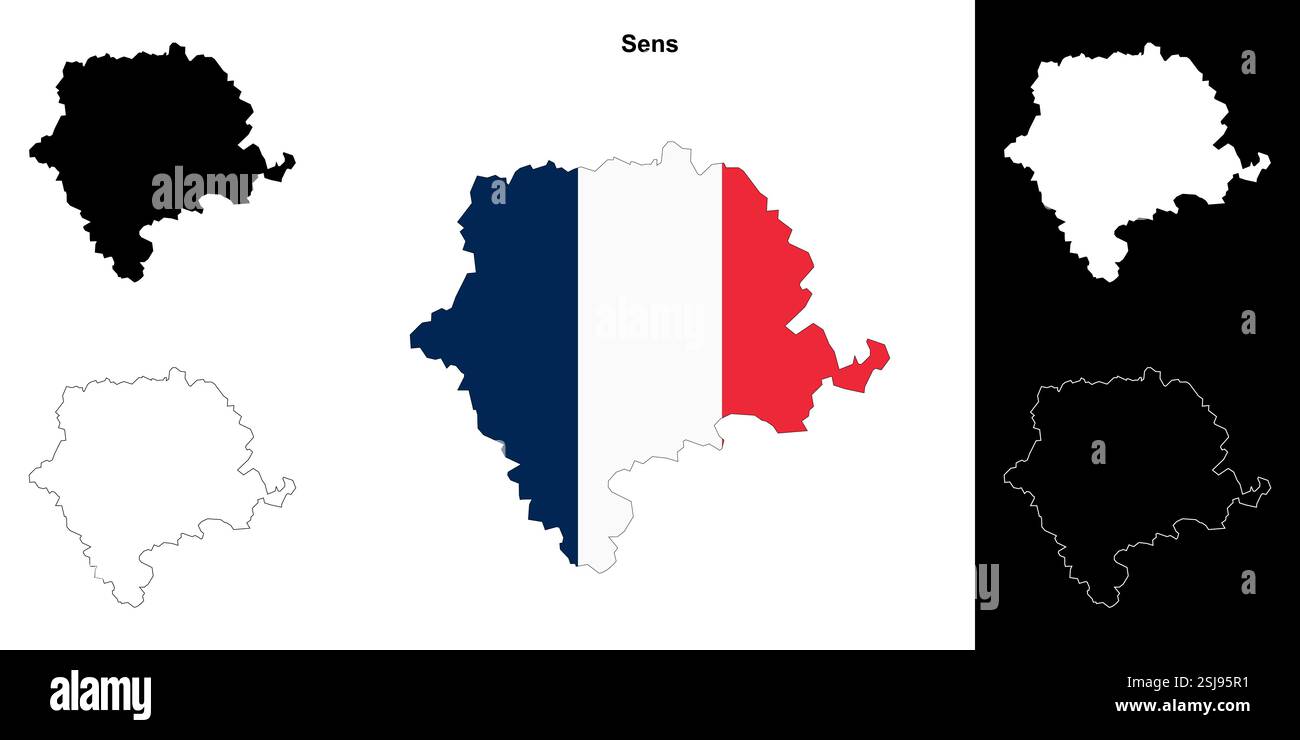 Blank sens map hi-res stock photography and images - Alamy