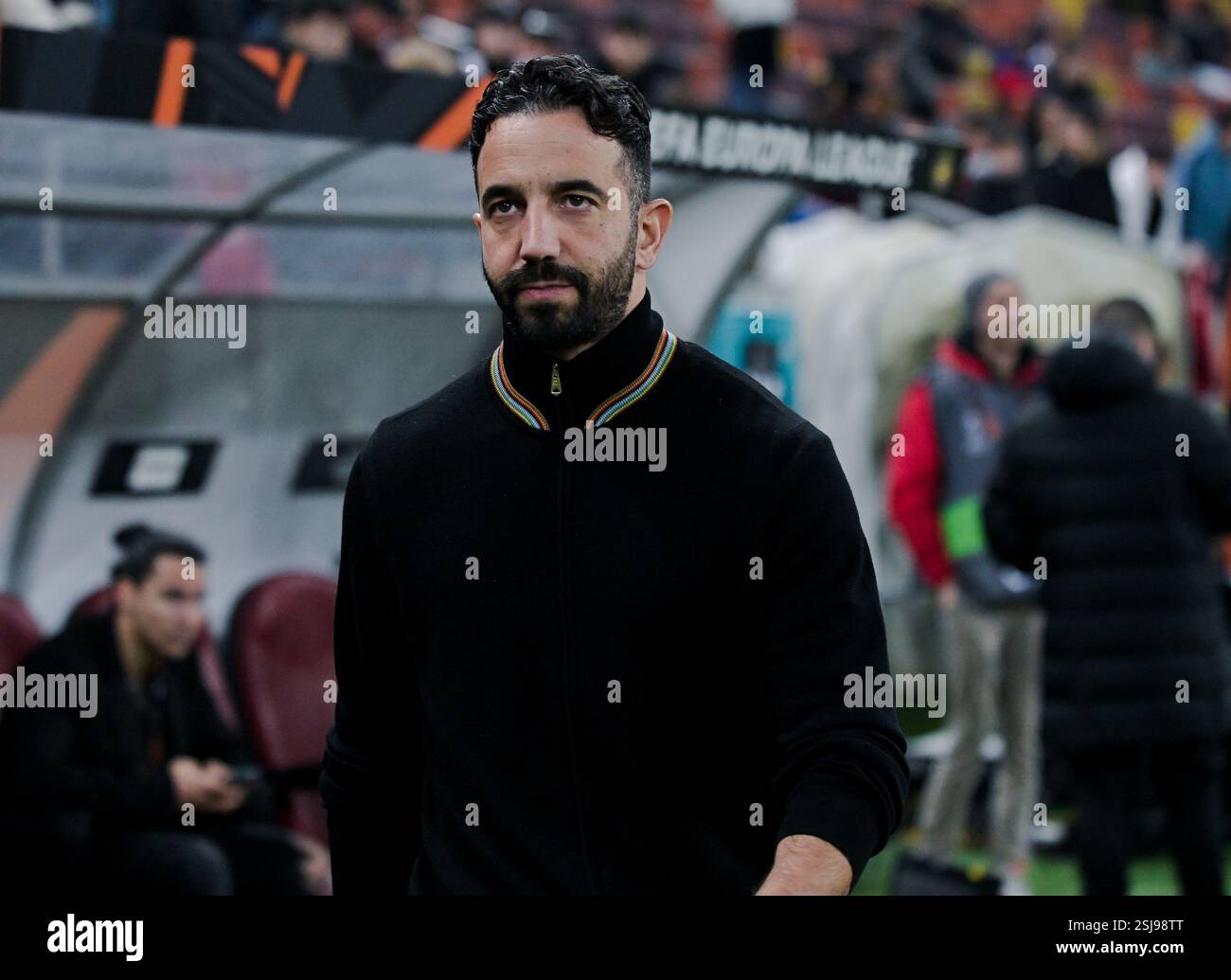 Ruben Amorim manager of Manchester United pictured prior to the UEFA ...
