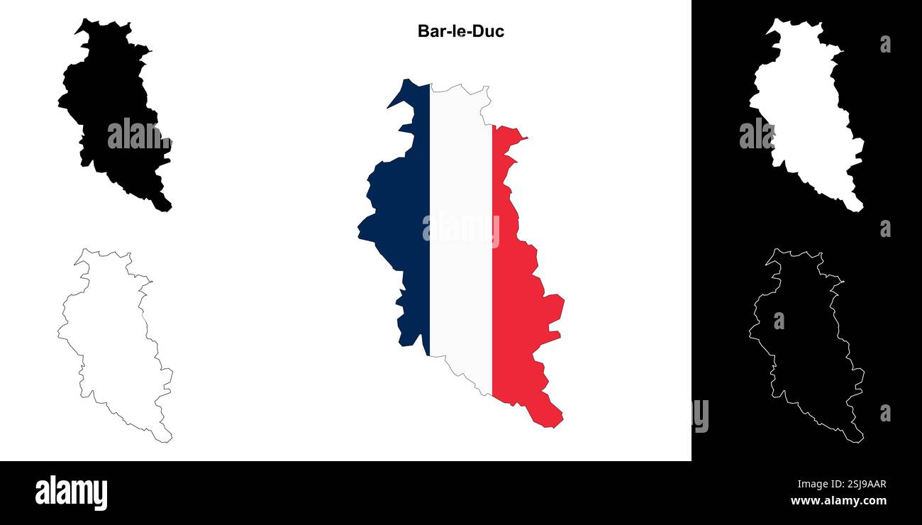 Map of bar le duc hi-res stock photography and images - Alamy