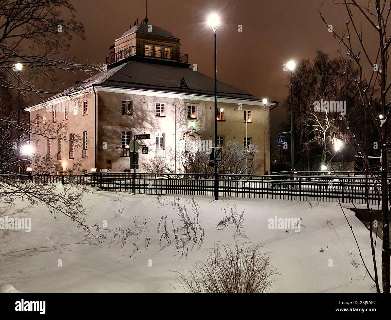 Pielisjoen Linna, a cultural heritage building in Joensuu, Finland ...