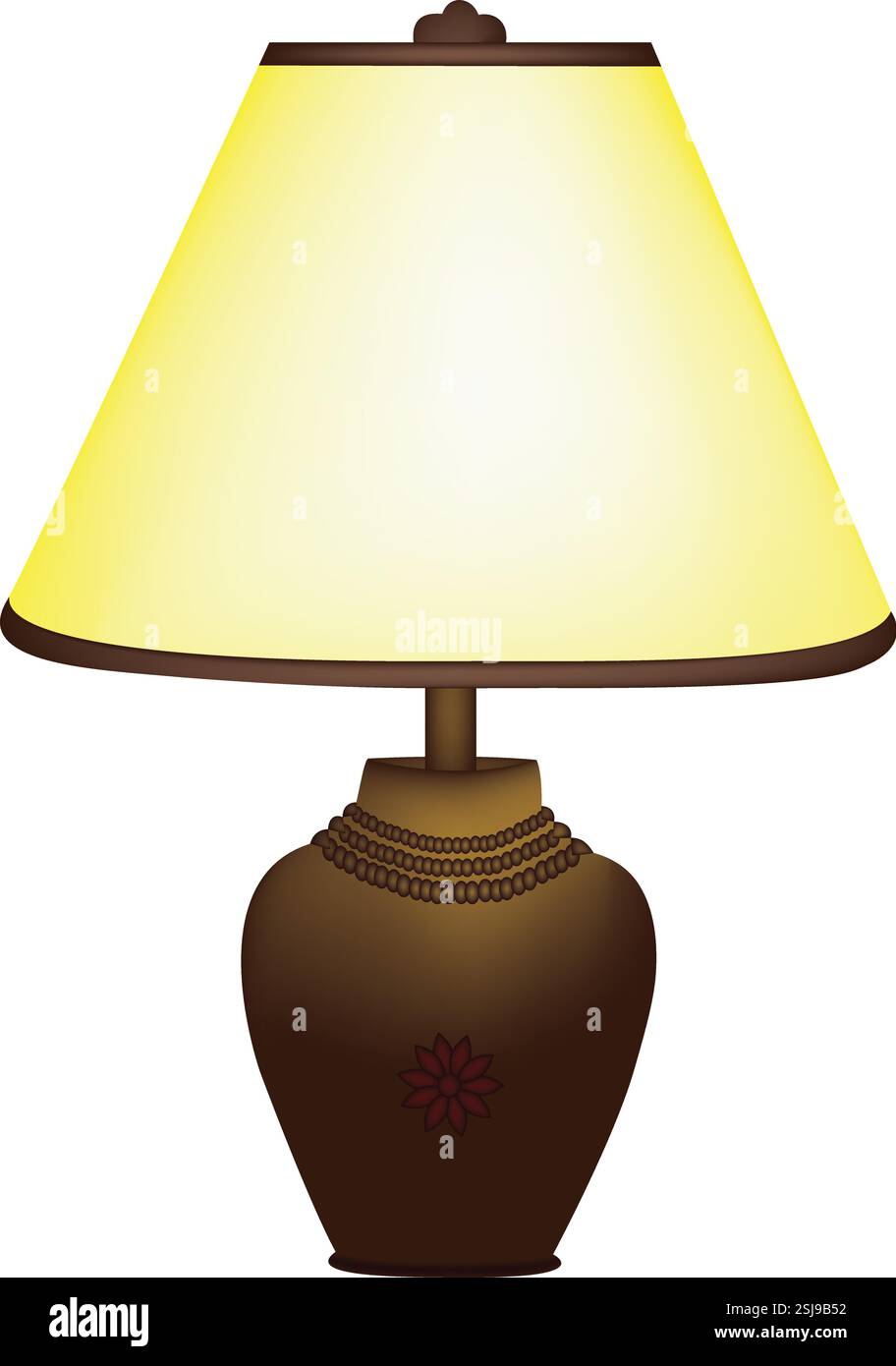 Collection of stylish table lamps with diverse designs and colors ...