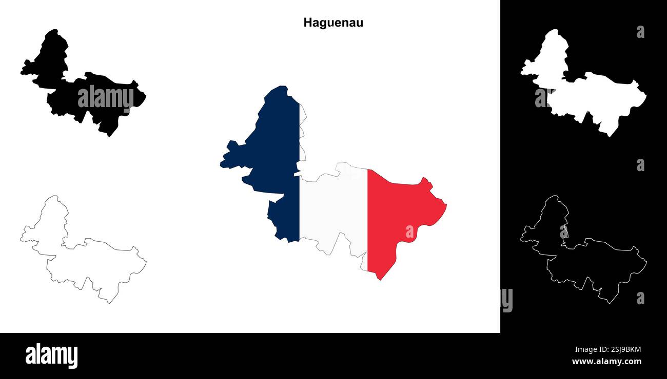 Haguenau eps map hi-res stock photography and images - Alamy