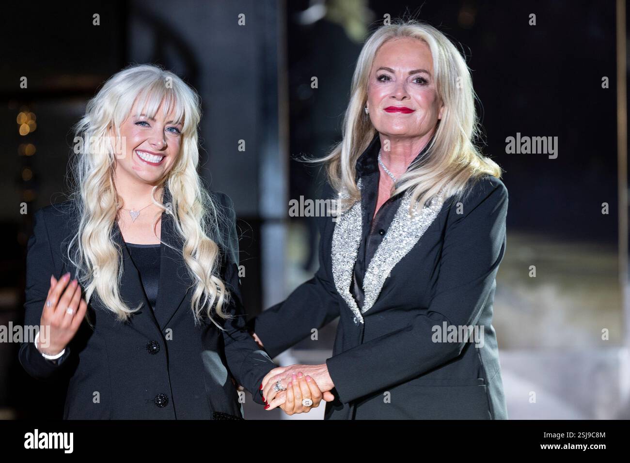 New York, New York, USA. 10th Feb, 2025. Designer Pamella Roland and ...