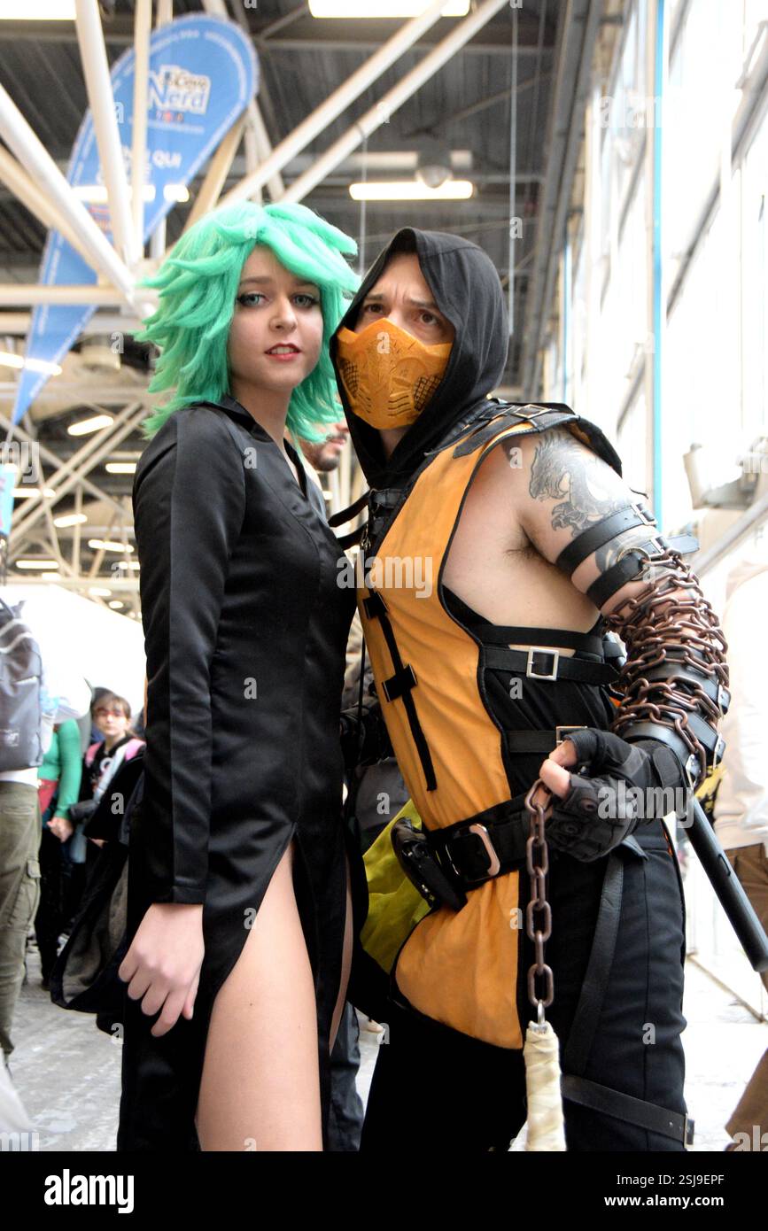 Italy : Nerd Show 2025,event in Bologna,February 1,2025 Stock Photo - Alamy