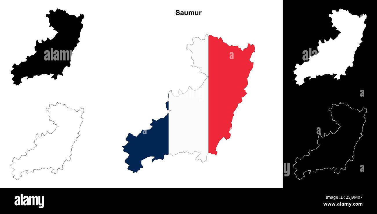 Saumur' Stock Vector Images - Alamy