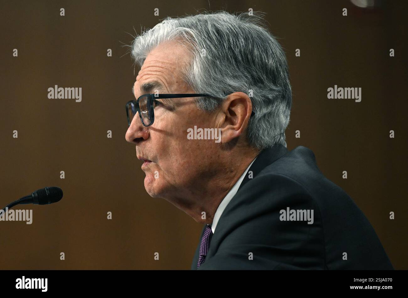 Washington, United States. 11th Feb, 2025. Federal Reserve Chair Jerome ...