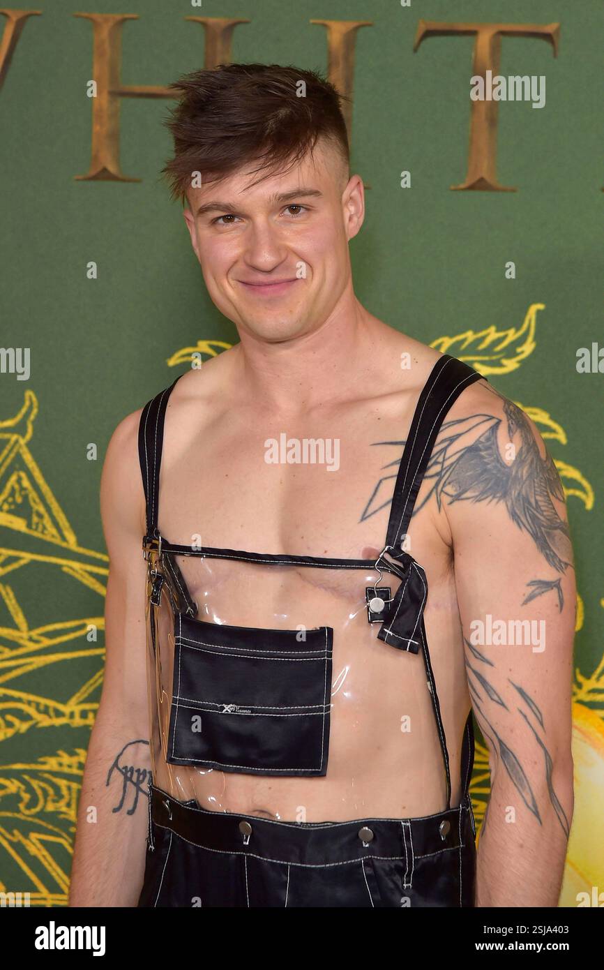 Marval A. Rex bei der Premiere der 3. Staffel der HBO Serie The White ...