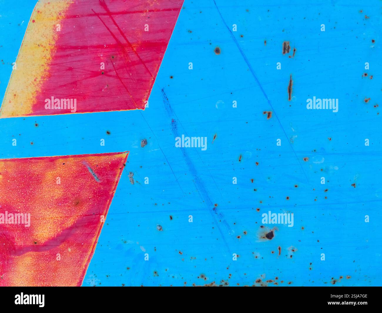 Abstract blue red metal texture as background Stock Photo - Alamy