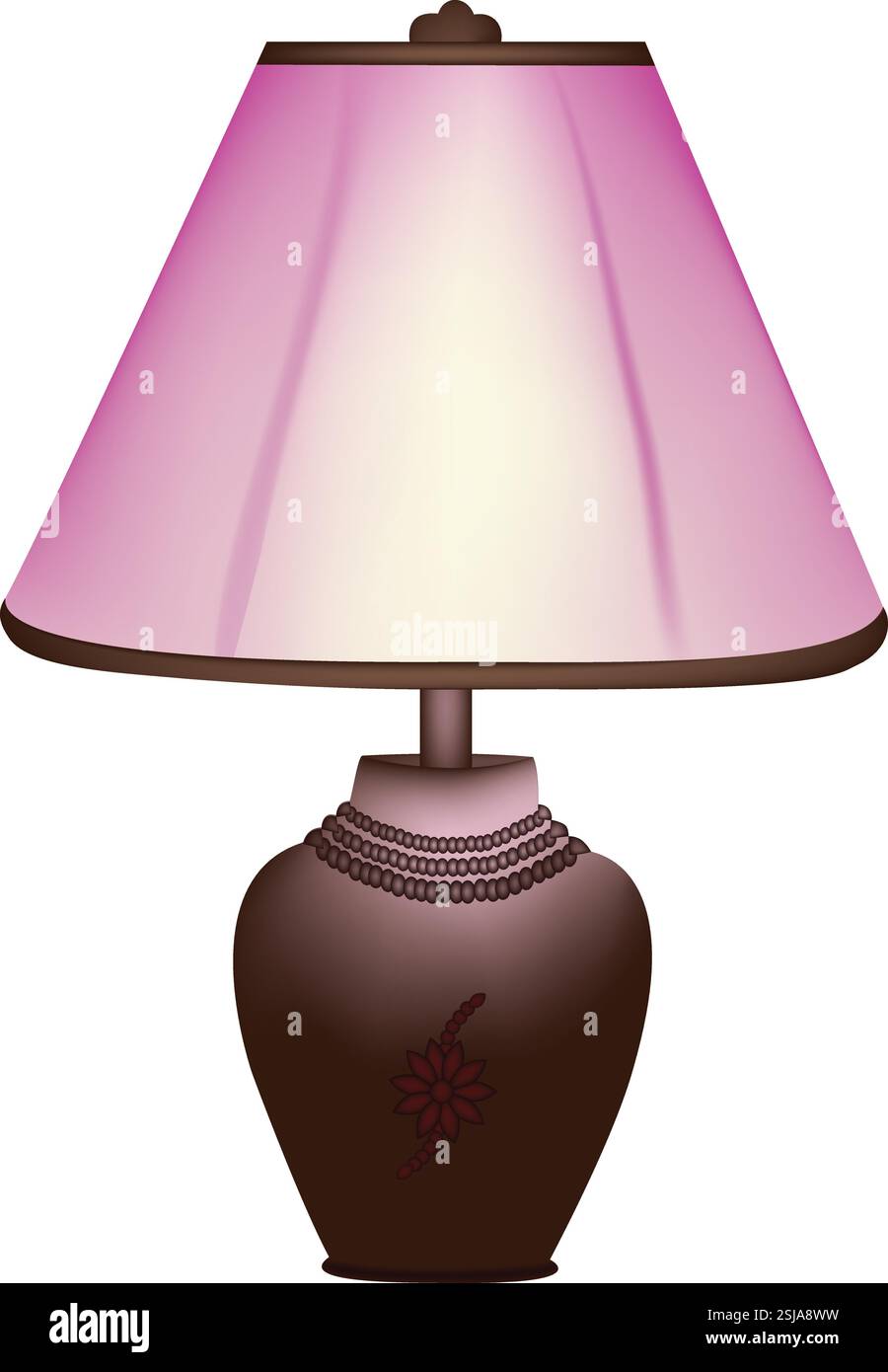 Collection of stylish table lamps with diverse designs and colors ...