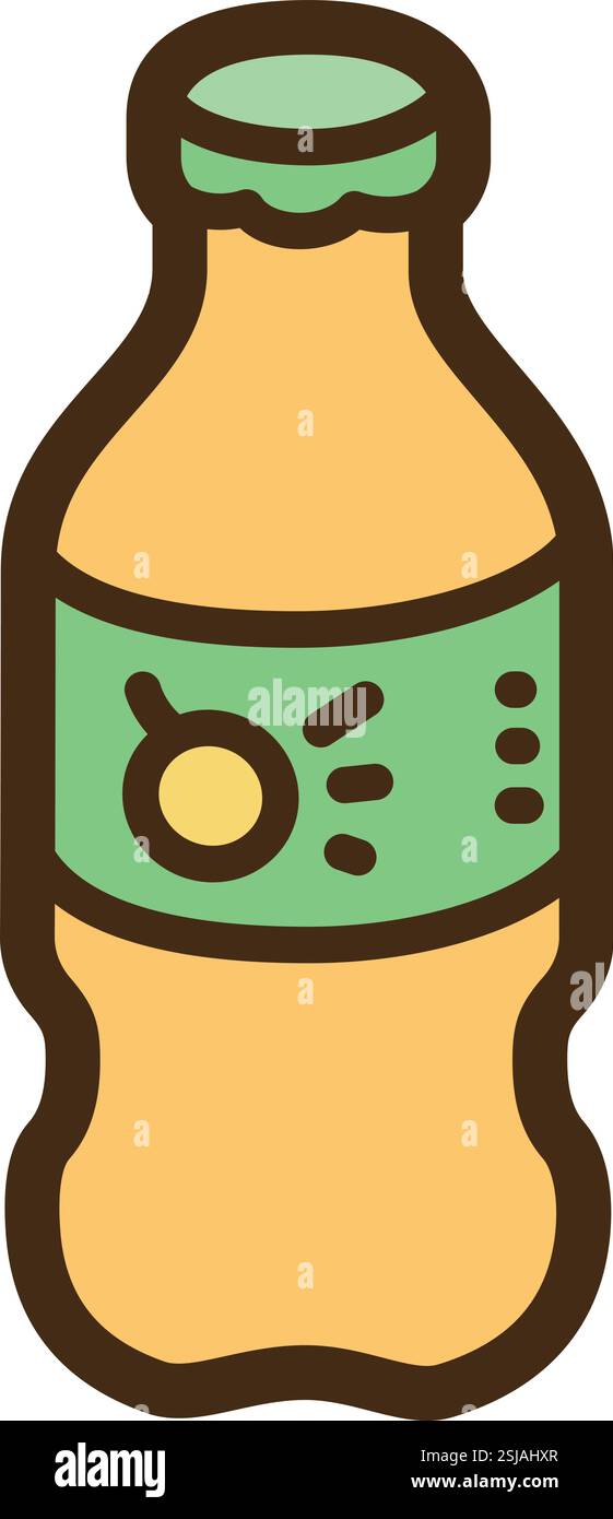 Soft drink vector doodle illustration and graphic. Part of fast food ...