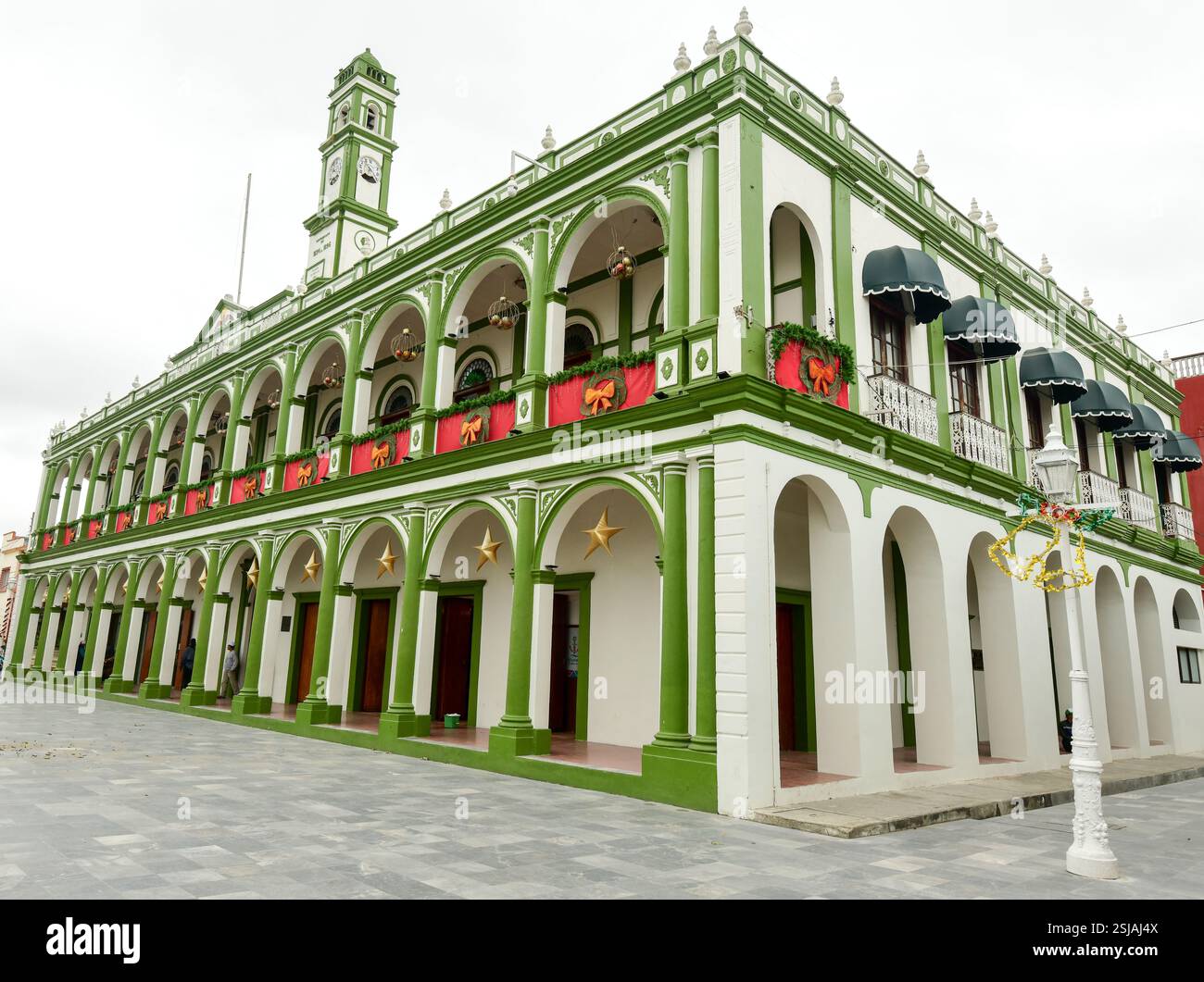 Alvarado Municipal Palace, Alvarado, Mexico Stock Photo - Alamy