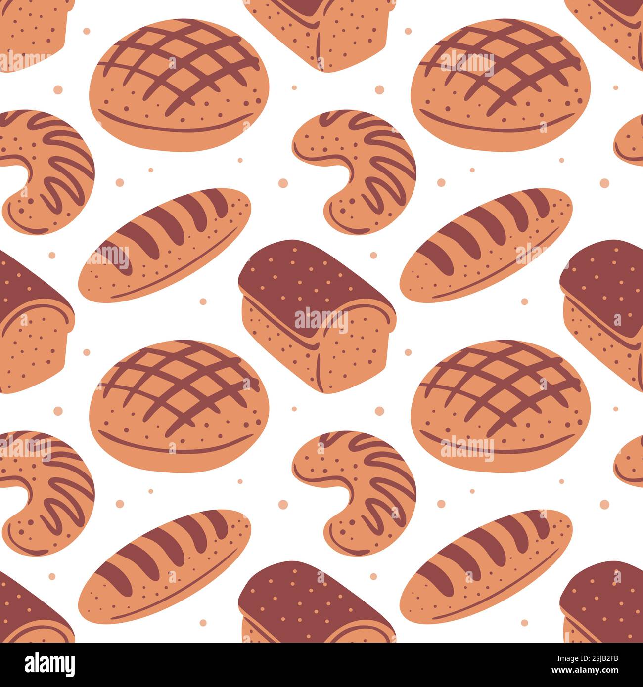 Tasty fresh homemade baked Stock Vector Images - Alamy