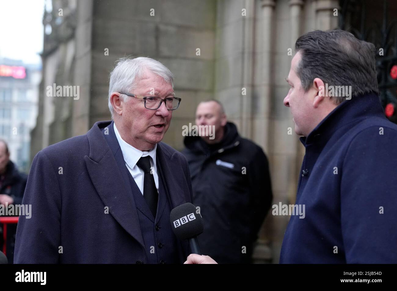 Sir matt busby funeral hi-res stock photography and images - Alamy