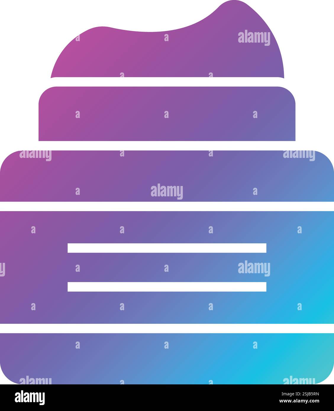 Face moisturizer cream icon Cut Out Stock Images & Pictures - Alamy