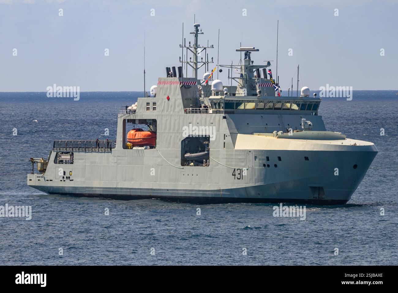 Royal Canadian Navy HMCS Margaret Brooke A Harry DeWolf-class Arctic ...
