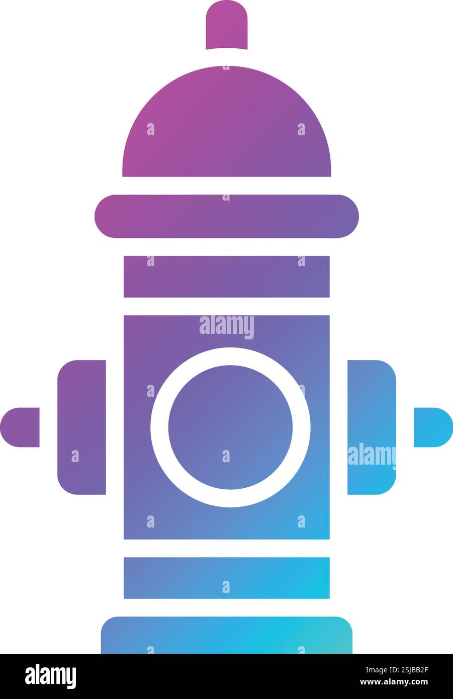 Fire hydrant Vector Icon Design Illustration Stock Vector Image & Art ...