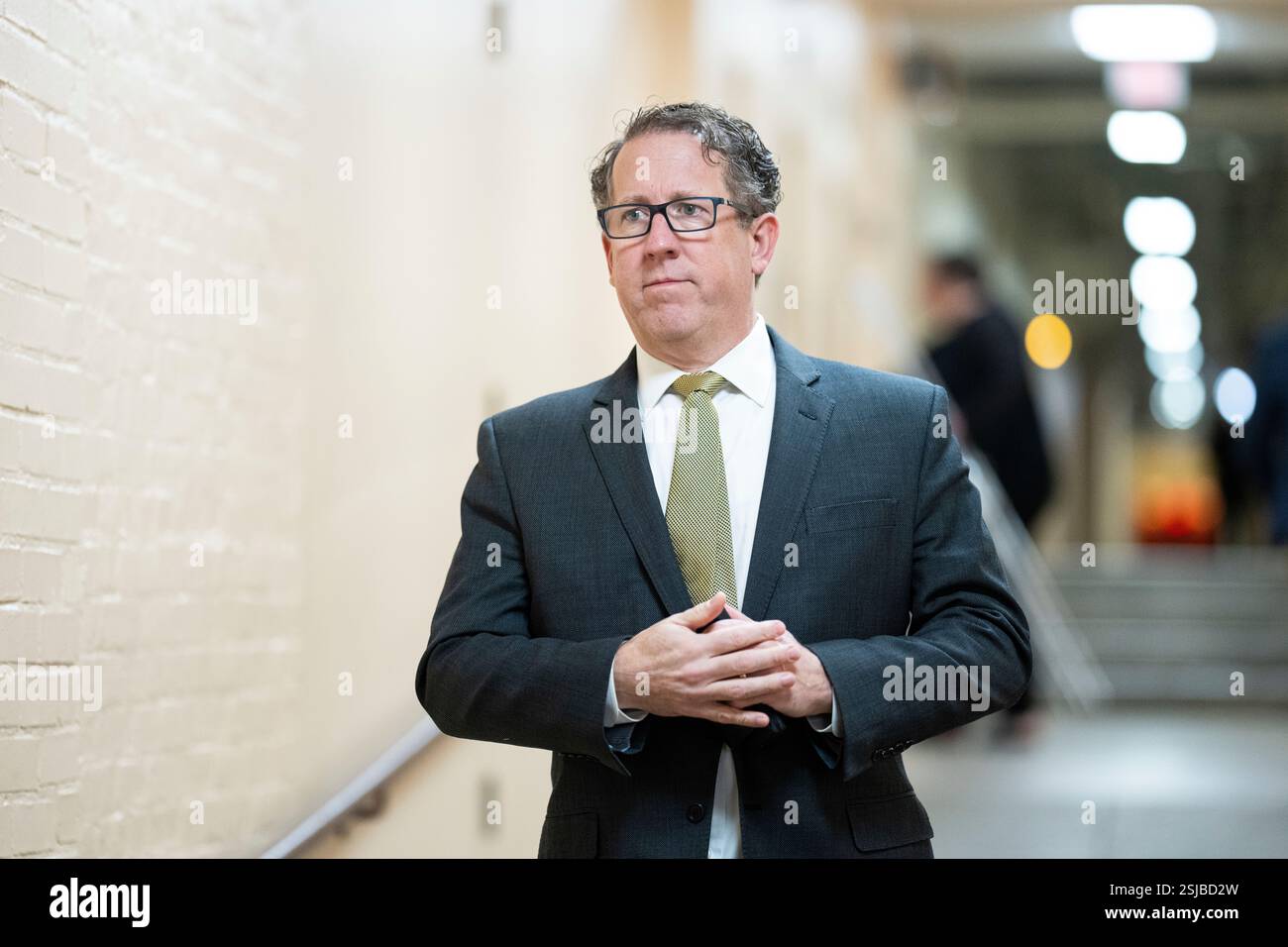 UNITED STATES - FEBRUARY 11: Rep. Adrian Smith, R-Neb., arrives for the ...