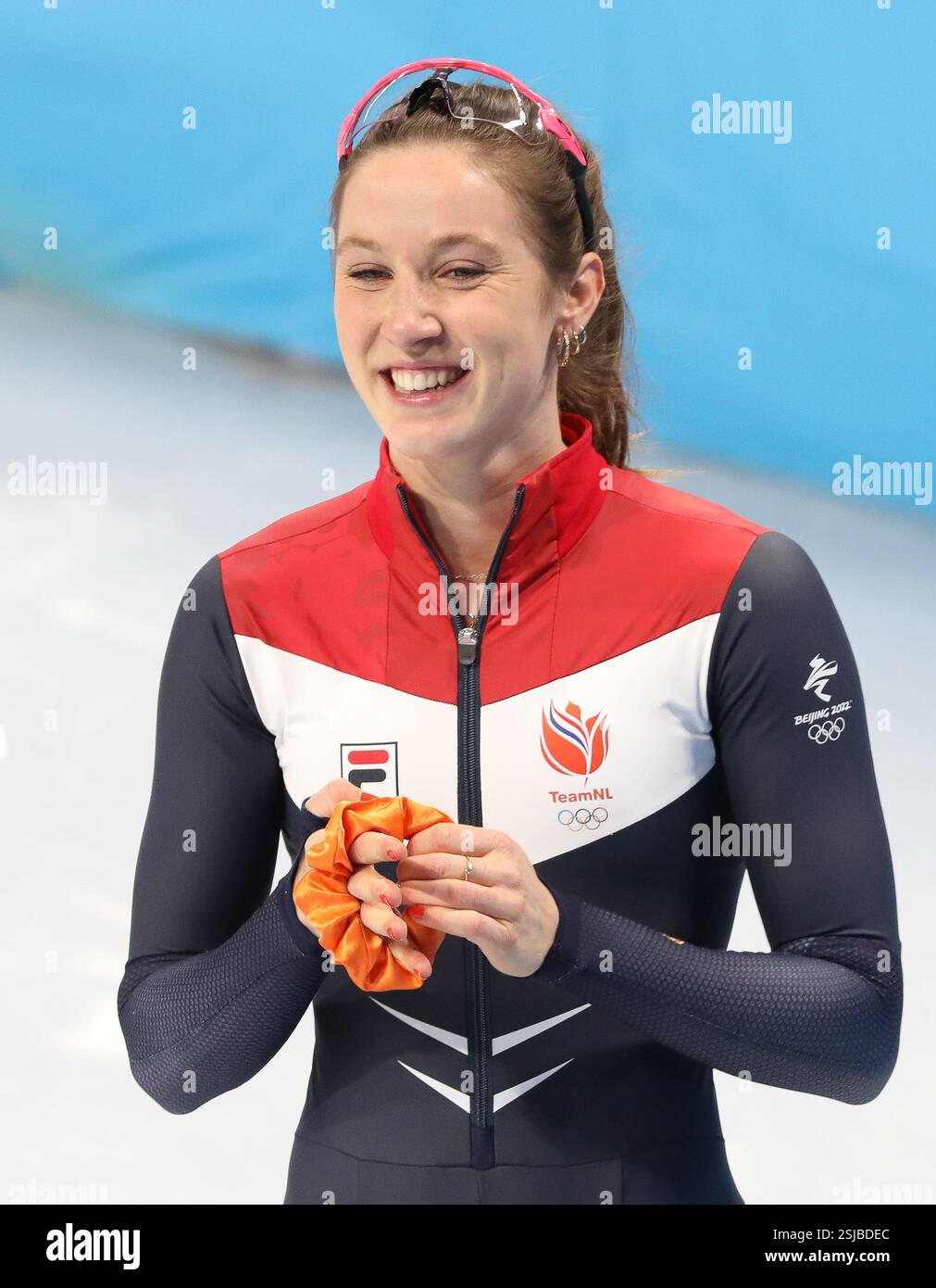 FEB 11, 2022 - Beijing, China: Suzanne Schulting of Netherlands ...