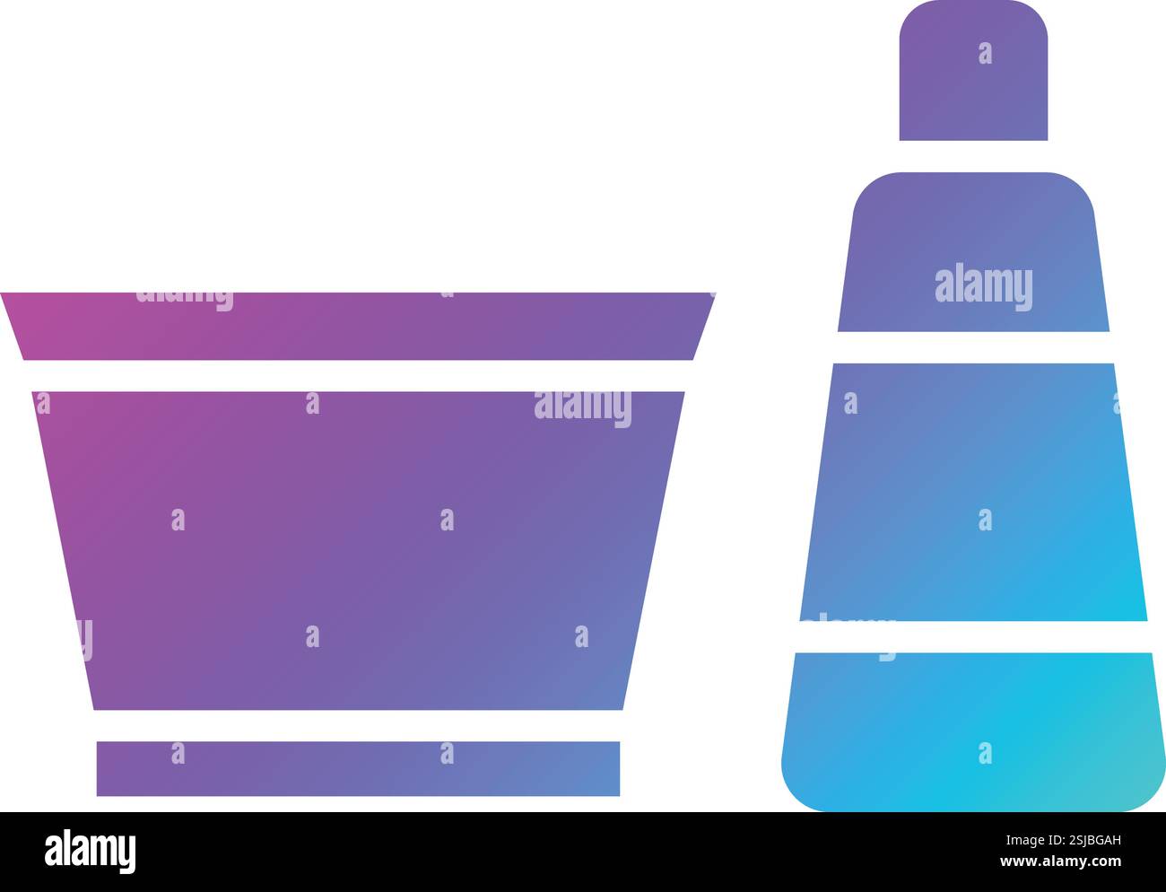 Hair dye Vector Icon Design Illustration Stock Vector Image & Art - Alamy