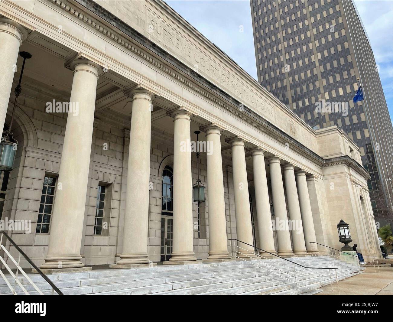 FILE - The exterior of the South Carolina Supreme Court building in ...