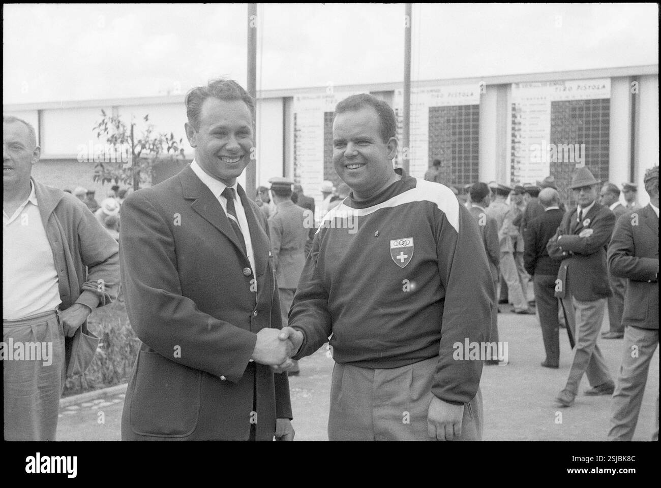 Olympische Spiele Rom 1960: Olympiasieger Hubert Hammerer, Hans ...