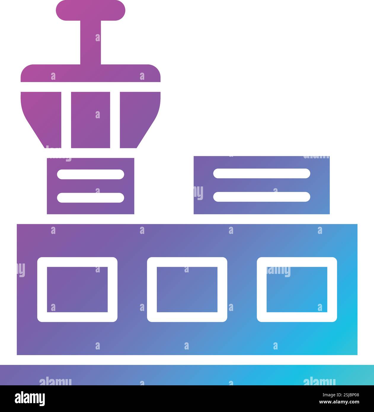 Airport Vector Icon Design Illustration Stock Vector Image & Art - Alamy