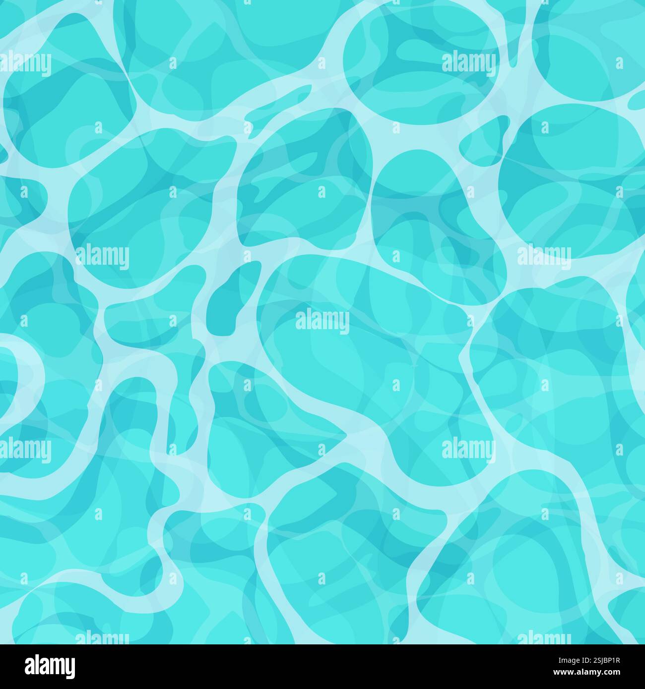 Water ripple surface pool or ocean water with glares sunlight ...