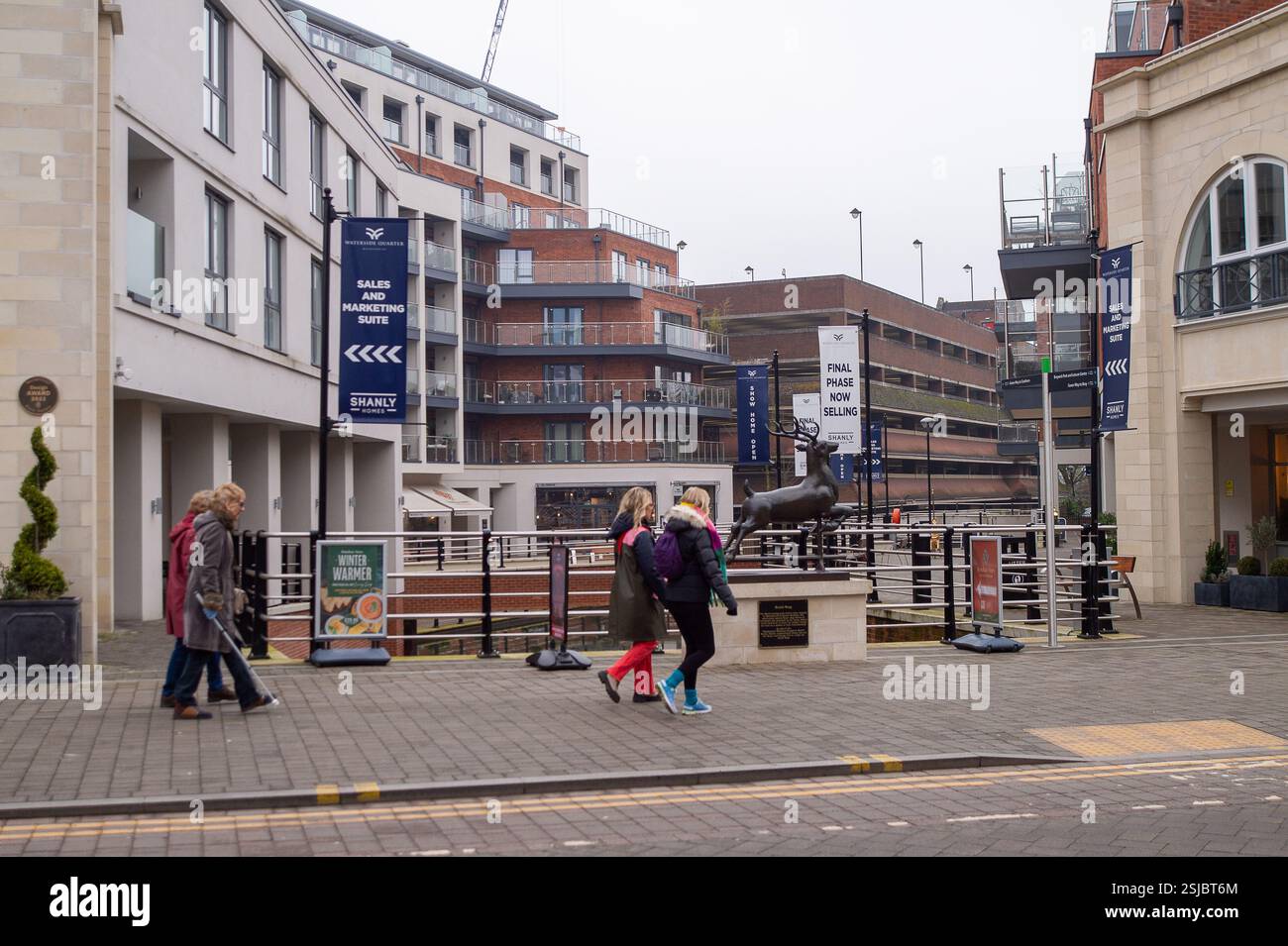 Maidenhead, Berkshire, UK. 11th February, 2025. The redevelopment of ...
