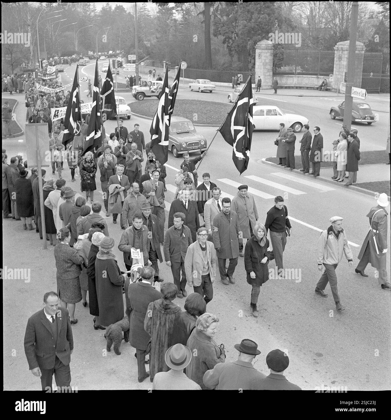 Ostermarsch 1964#easter march 1964- RDB BY DUKAS Stock Photo - Alamy