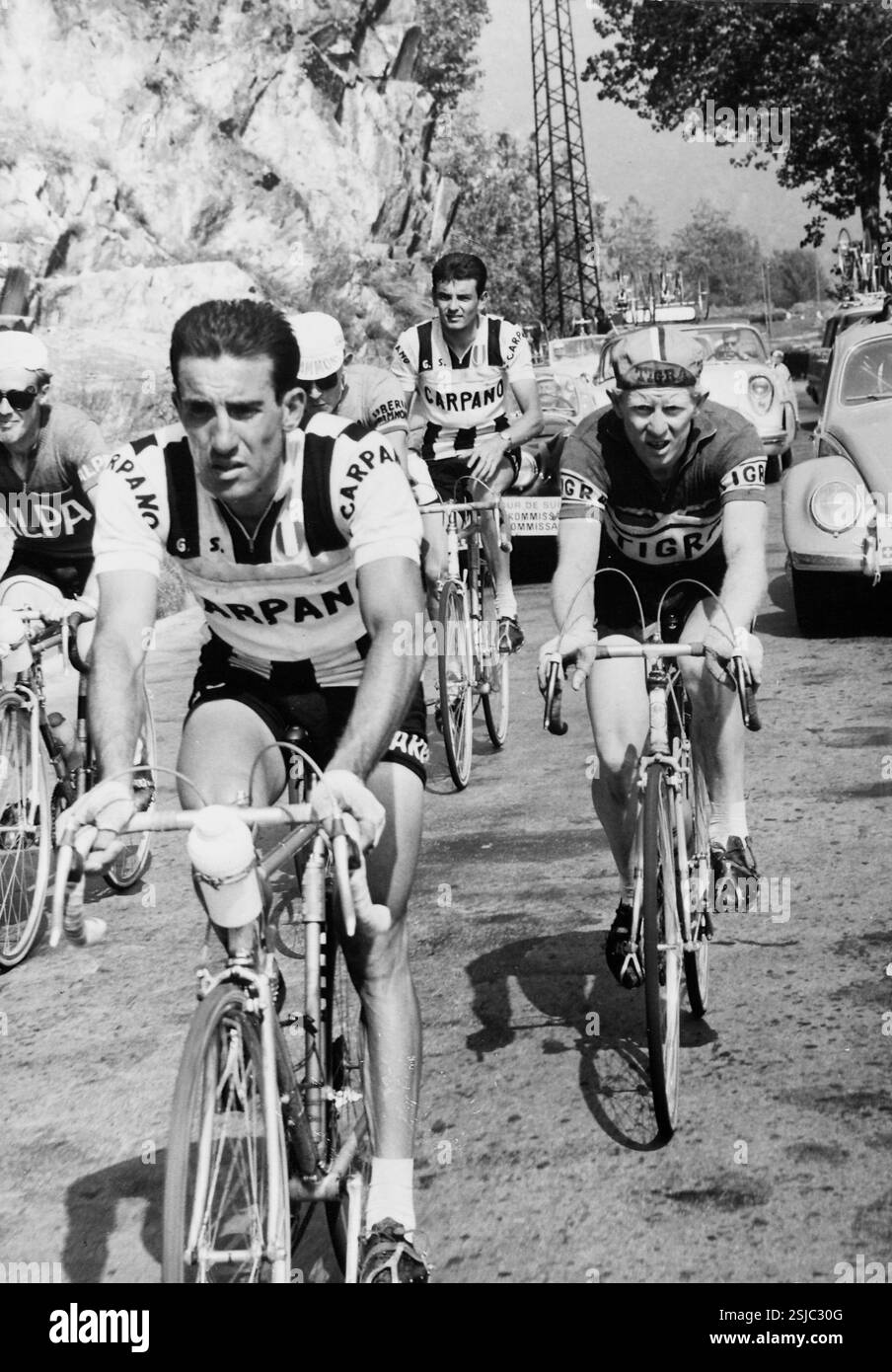 Tour de Suisse 1958: Stefano Gaggero und Ernst Traxel#Tour de Suisse 1958: Stefano Gaggero and ...
