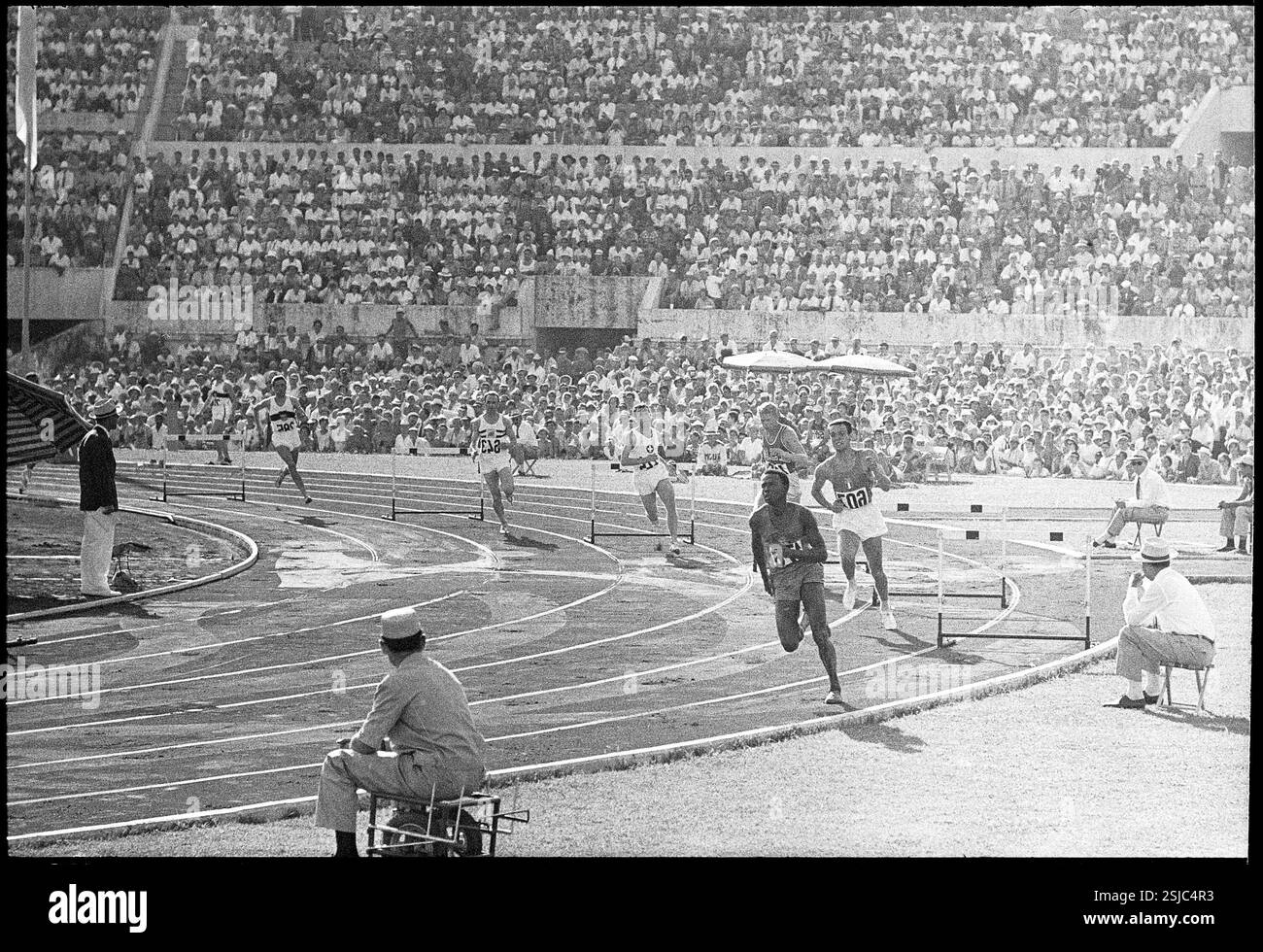 Rom 1960: 400m Hürden; zweites Halbfinal#Rome 1960: 400m hurdles ...