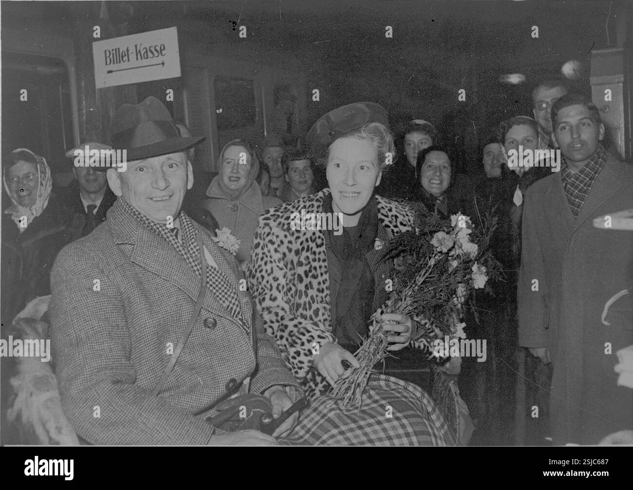 Lord und Lady Arthur William Tedder 1950#Lord and Lady Arthur William ...