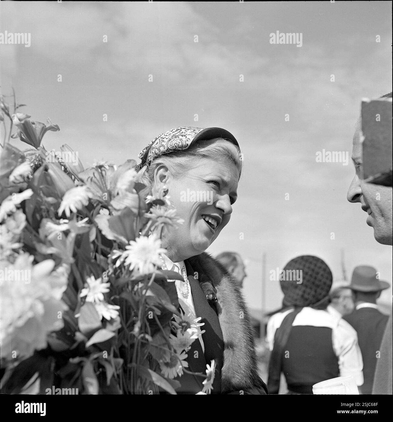 Jacqueline Cochran, US Fliegerin, 1952#Jacqueline Cochran, US Pilot ...