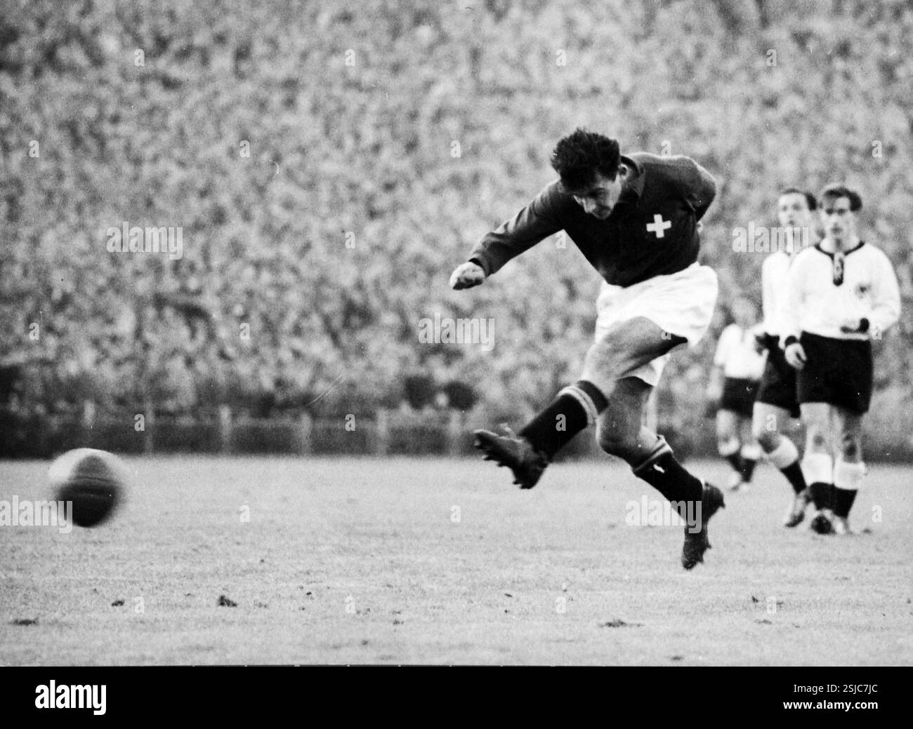 Deutschland - Schweiz 1 : 3 (F. Riva, J.Hügi, Ballaman)- RDB BY DUKAS ...