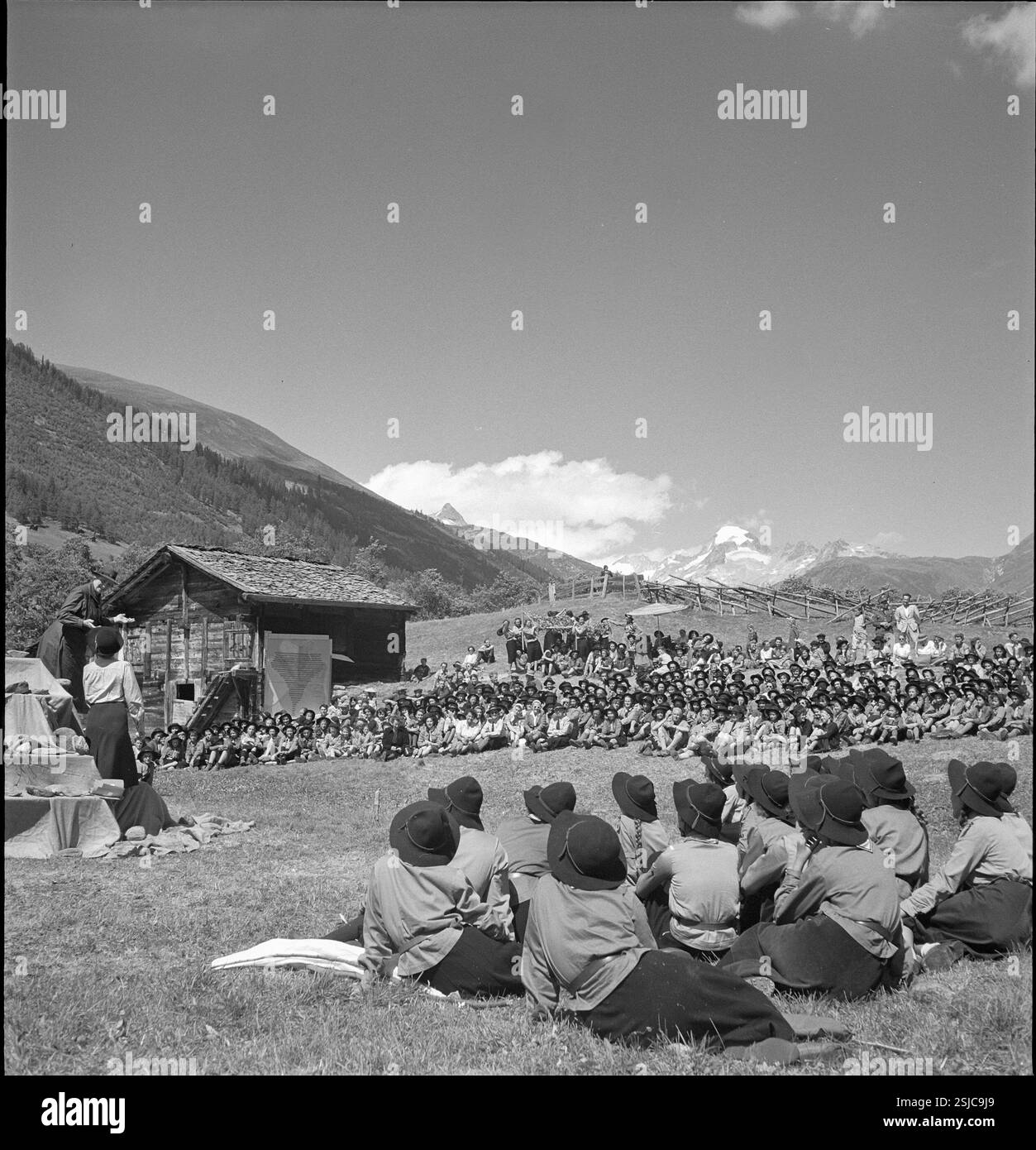 Lady Baden-Powell 1945#Lady Baden-Powell 1945- RDB BY DUKAS Stock Photo ...