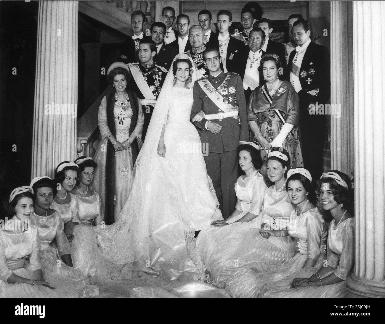 Hochzeit von Juan Carlos von Spanien mit Sofia von Griechenland, 1962 # ...