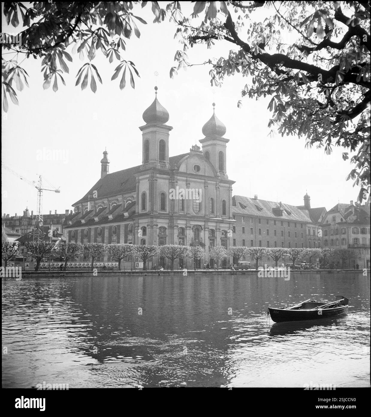 Jesuitenkirche, Luzern 1949#Jesuit church, Lucerne 1949- RDB BY DUKAS Stock Photo - Alamy