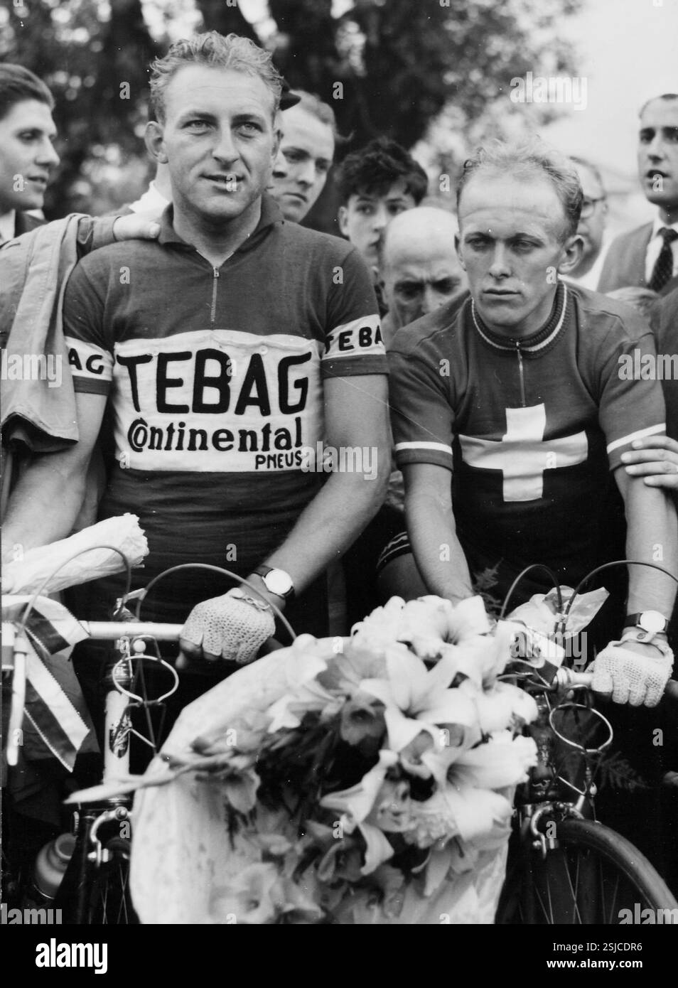 Schweizer Meisterschaft 1957: Max Schellenberg und Hans Hollenstein# ...