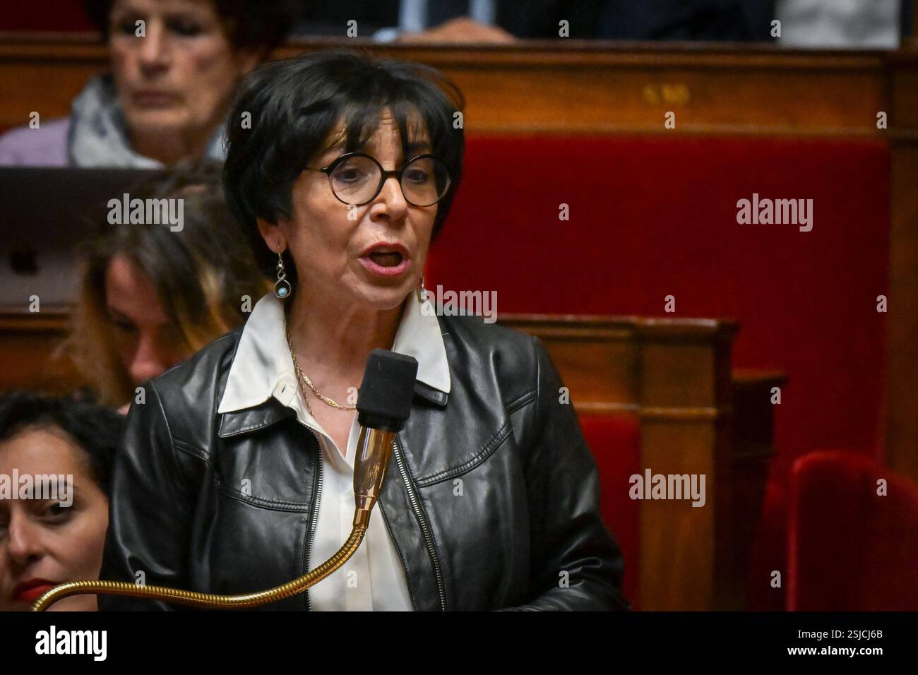 Paris, France. 11th Feb, 2025. French MP for the "Socialiste et ...