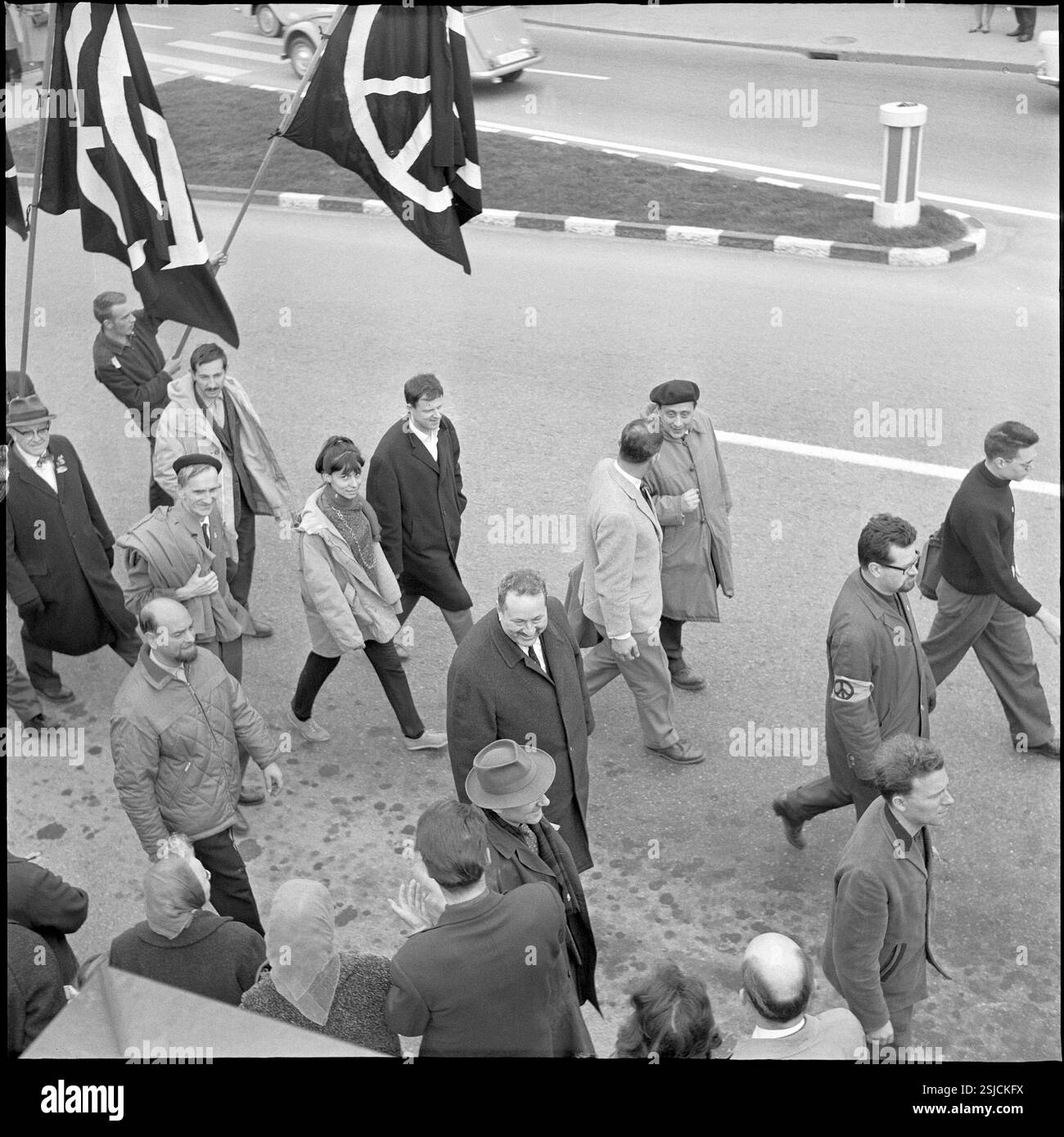 Ostermarsch 1964#easter march 1964- RDB BY DUKAS Stock Photo - Alamy