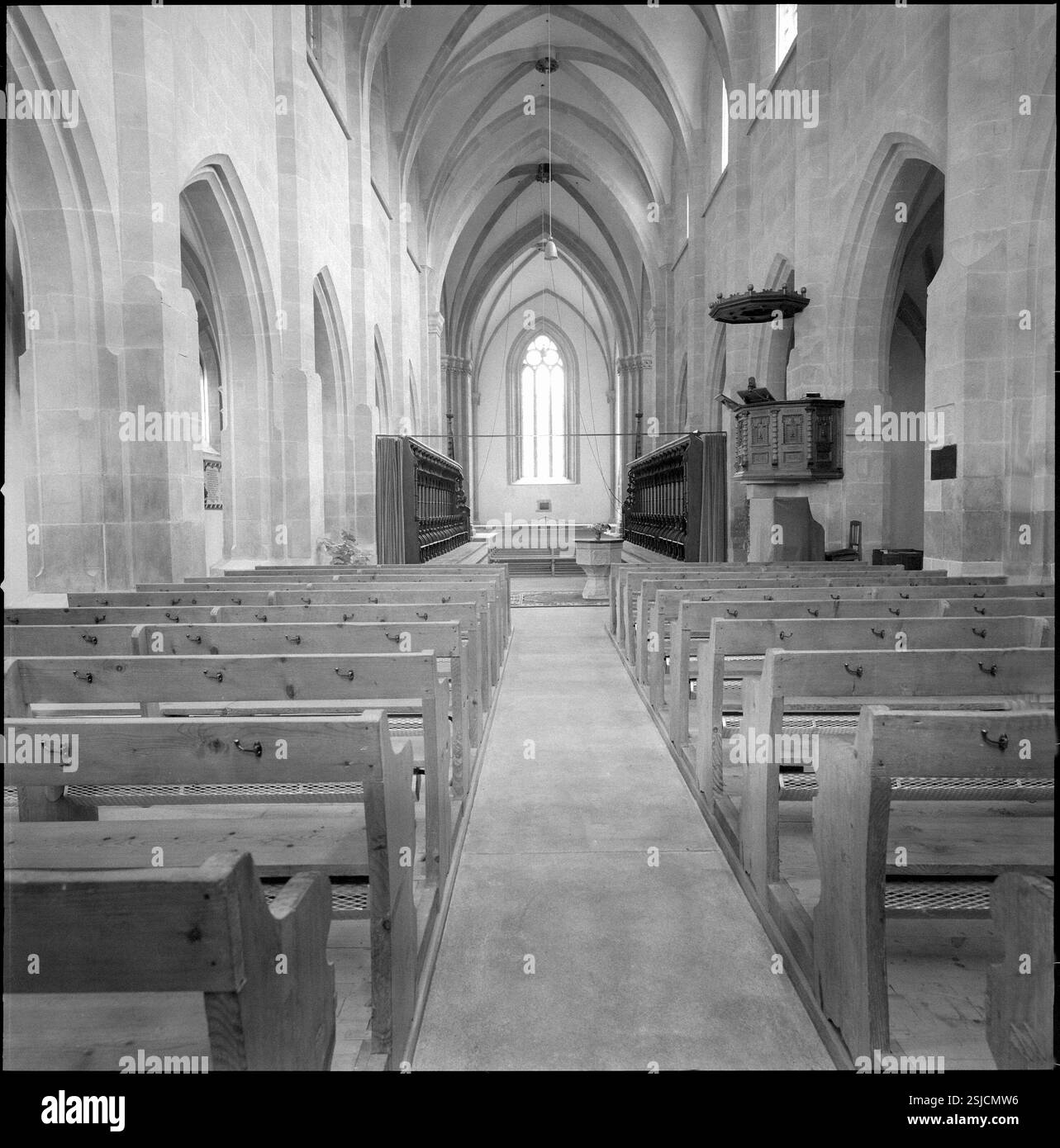 Klosterkirche Kappel am Albis 1959#Monastery church Kappel am Albis ...