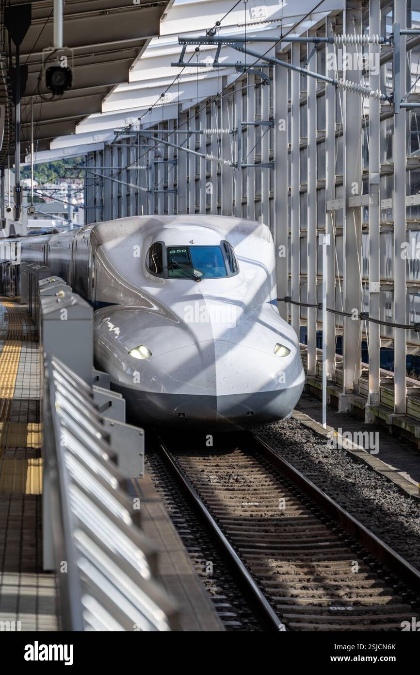 Shinkansen or Bullet Train, High Speed Train and Station, Japan Stock Photo - Alamy