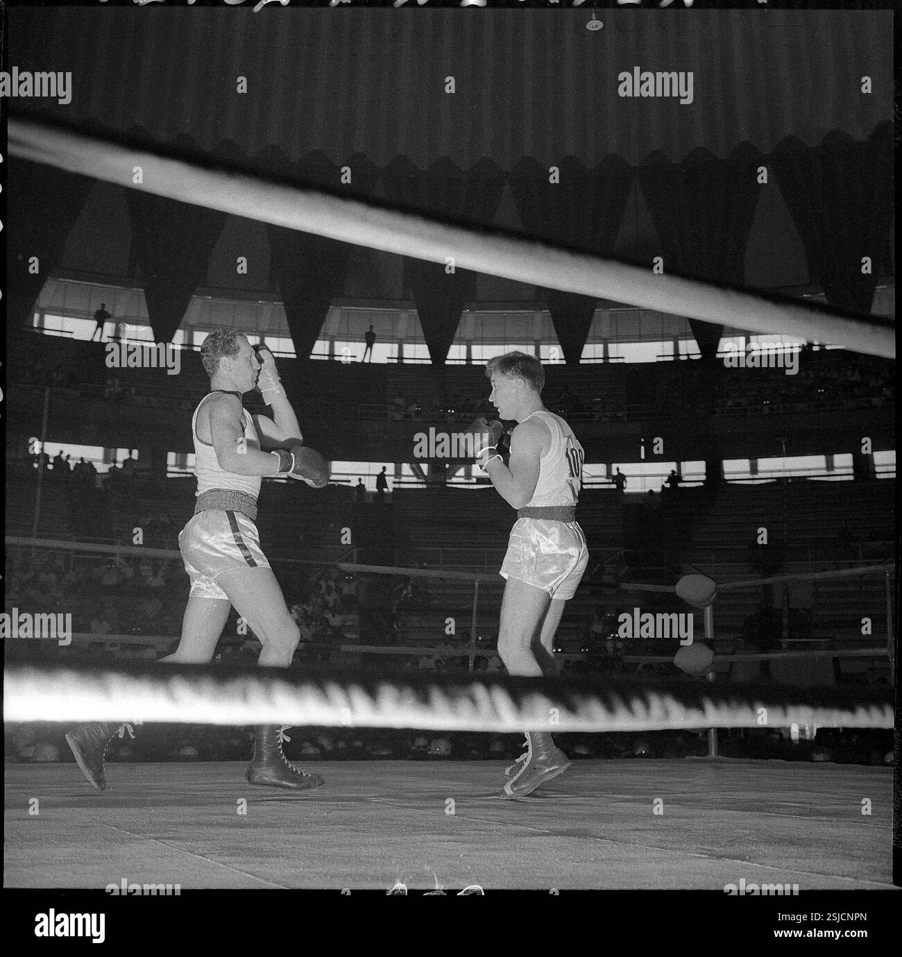 Olympische Spiele Rom 1960: Hans Büchi schlägt Roy Addison#Olympic Games Rome 1960: Hans Büchi ...